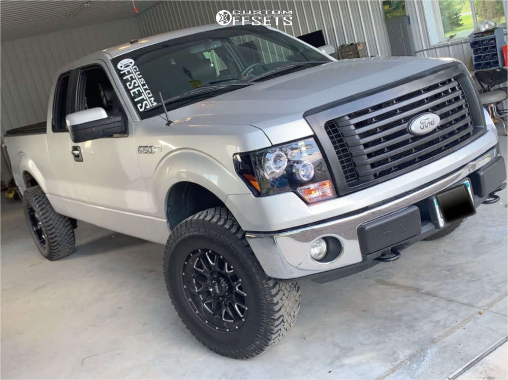2012 Ford F-150 with 18x9 -12 Ultra Hunter and 295/70R18 Atturo Trail ...