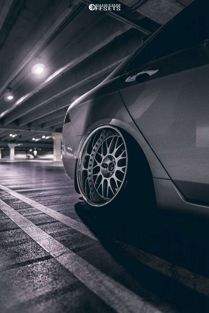 2004 Acura TSX with 18x10.5 5 Work Vs Xx and 225/35R18 Achilles 123s ...