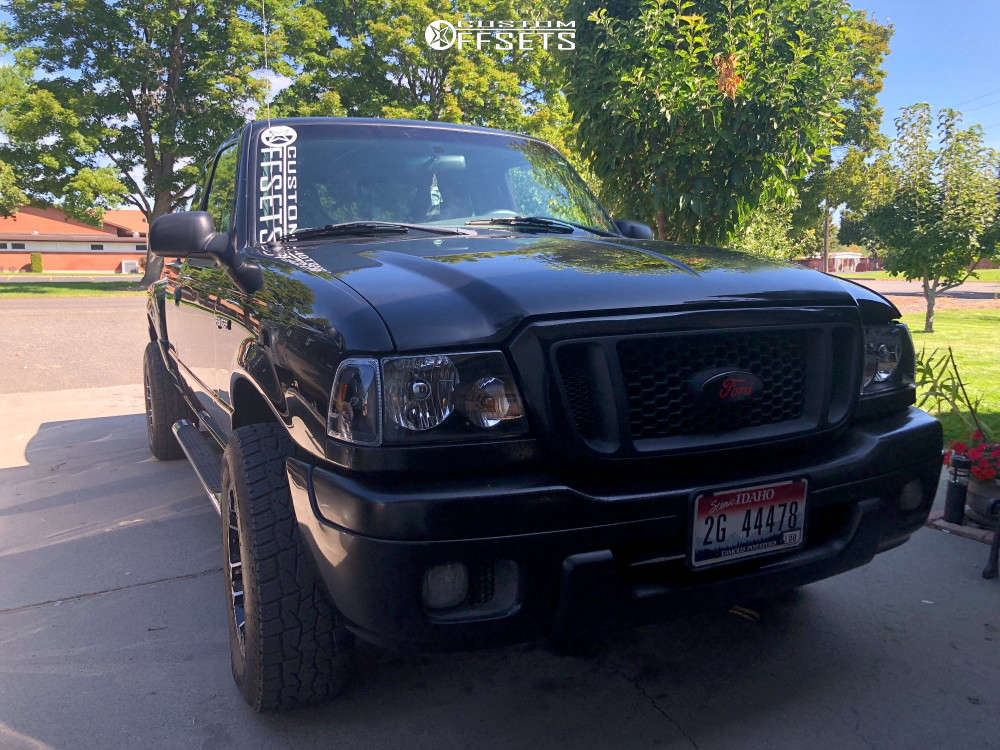 2004 Ford Ranger with 17x8 10 Ultra Maverick and 235/70R17 Back Country ...