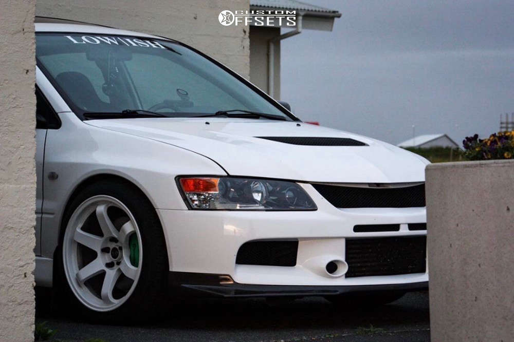 Stanced Evo 8 White