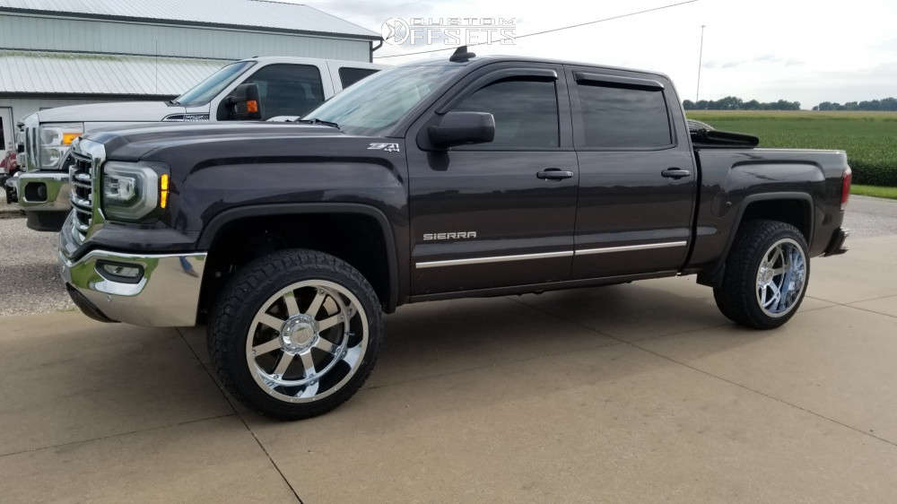 2016 GMC Sierra 1500 with 22x12 -44 Gear Off-Road Big Block and 305 ...