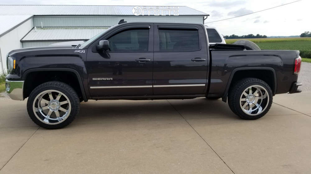 2016 GMC Sierra 1500 with 22x12 -44 Gear Off-Road Big Block and 305 ...