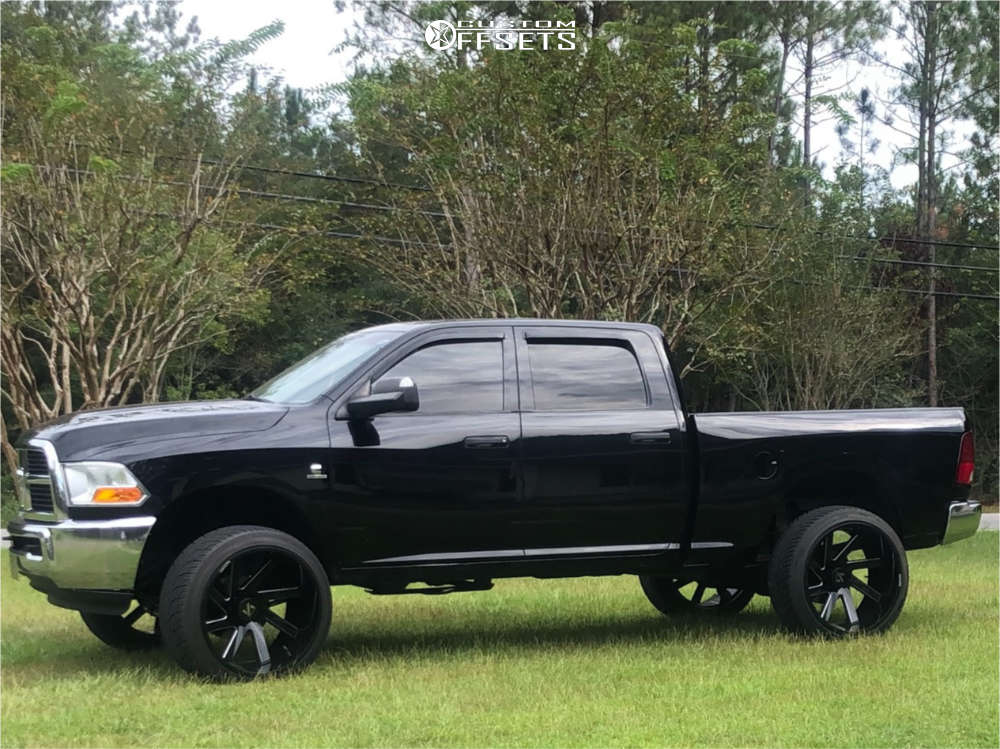 2012 Ram 2500 with 26x14 -81 ARKON OFF-ROAD Lincoln and 315/40R26 ...