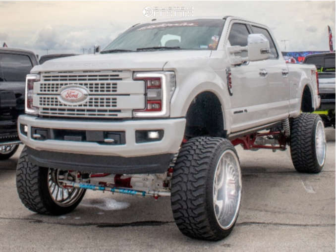 2017 Ford F-250 Super Duty with 28x16 -101 Intro Twist and 40/15.5R28 ...