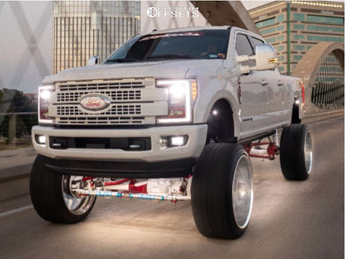 2017 Ford F-250 Super Duty with 28x16 -101 Intro Twist and 40/15.5R28 ...