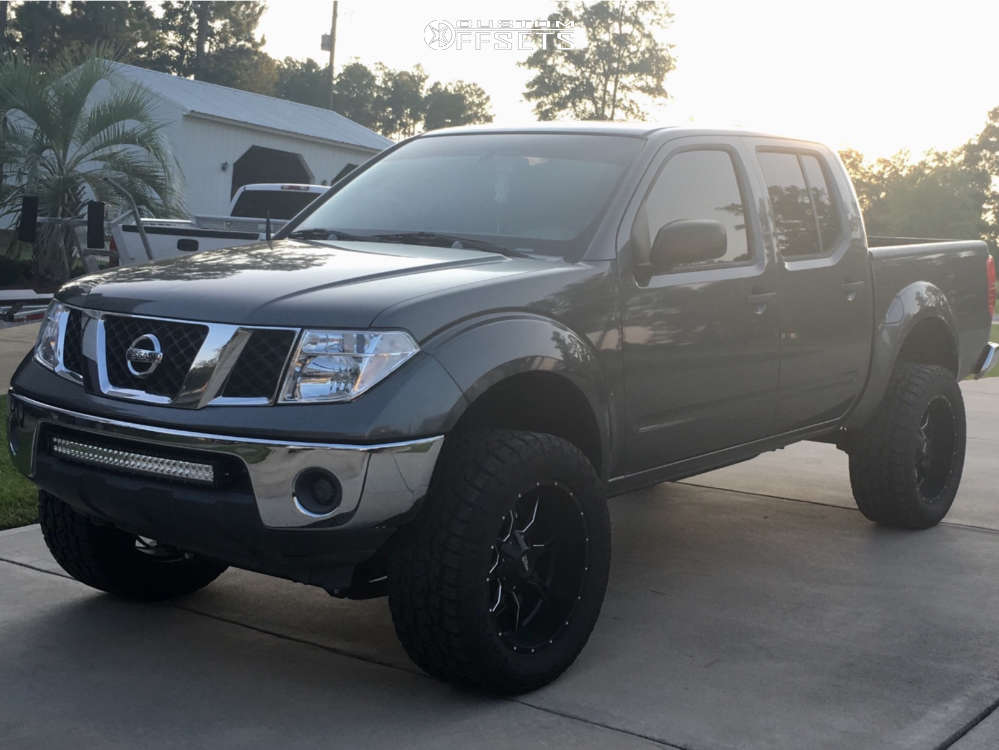 2007 Nissan Frontier with 20x10 -21 Moto Metal Mo970 and 33/12.5R20 ...