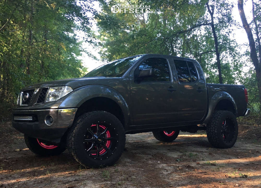 2007 Nissan Frontier with 20x10 -21 Moto Metal Mo970 and 33/12.5R20 ...