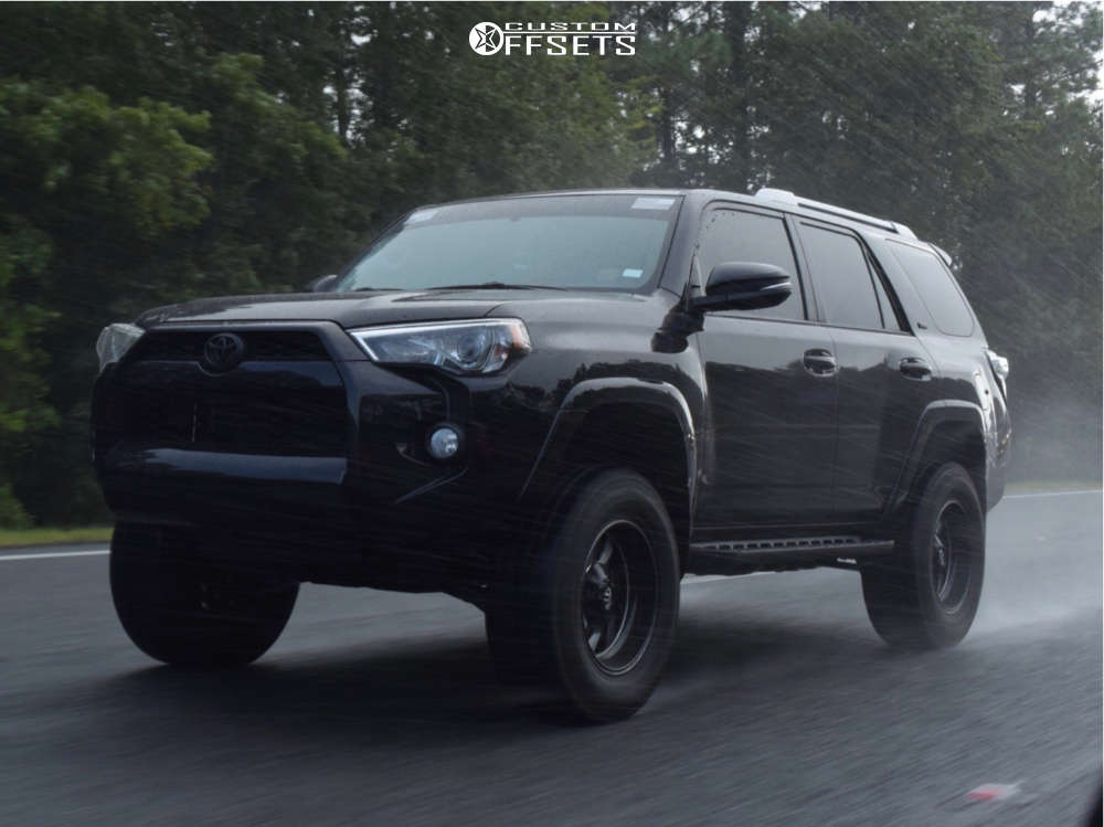 2018 Toyota 4Runner with 18x9 -12 Fuel Triton and 33/12.5R18 Toyo Tires ...