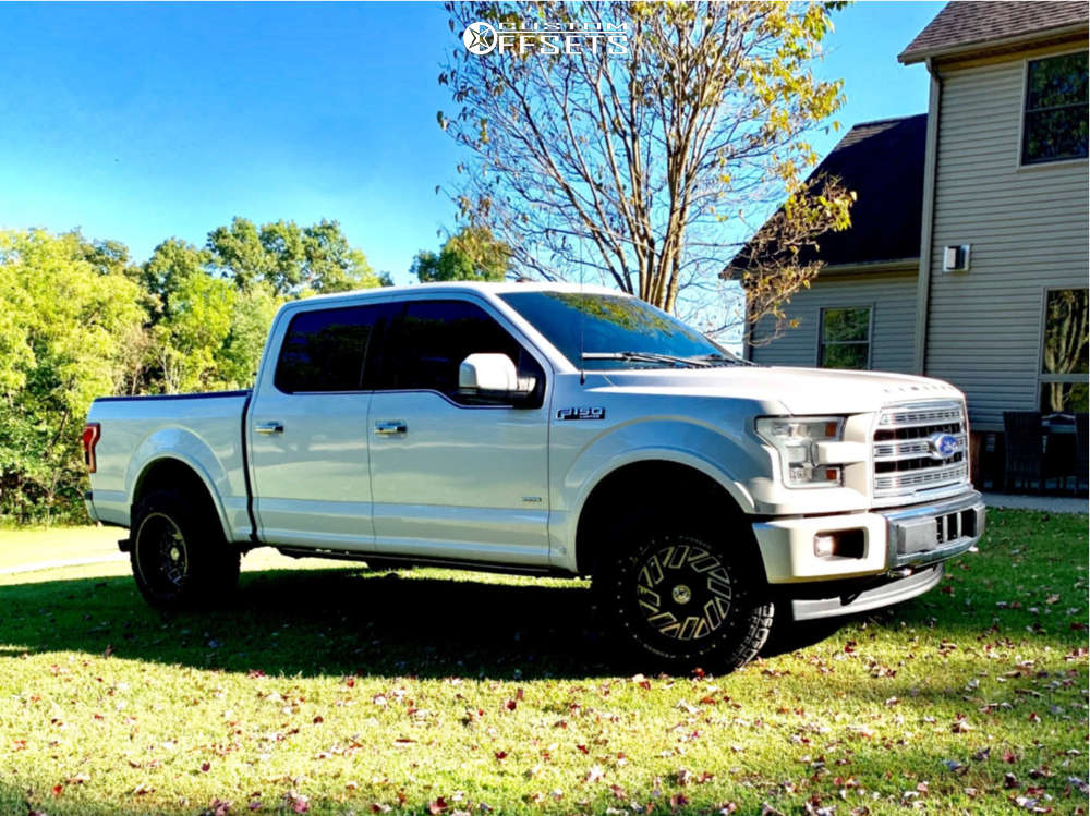 2017 Ford F-150 with 20x12 -44 XF Forged Xfx-304 and 33/12.5R20 Kenda ...