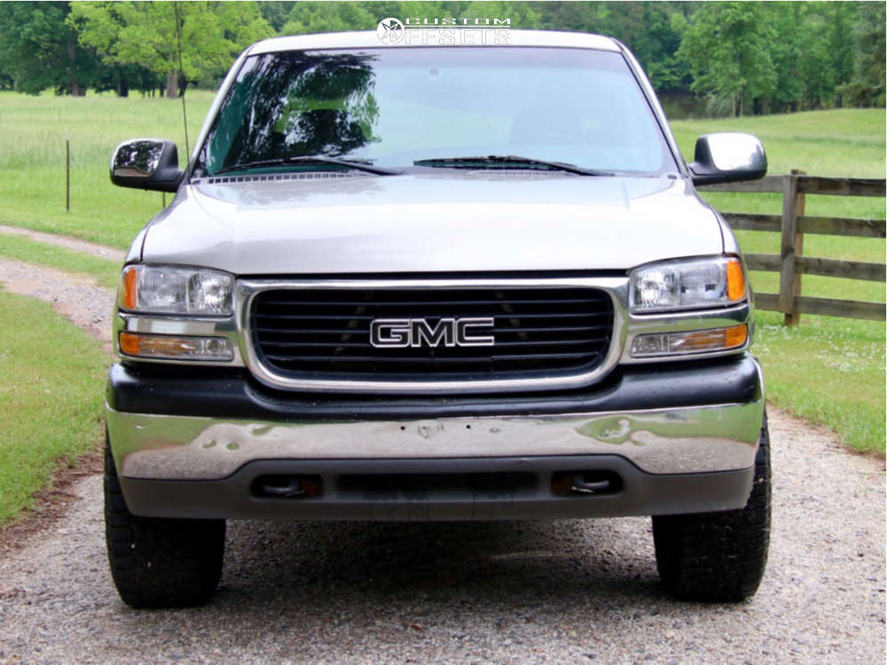 2000 GMC Sierra 1500 with 18x9 1 Fuel Hostage and 265/70R18 Falken ...
