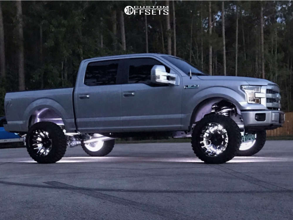 2017 Ford F-150 with 22x14 -76 Dropstars 654mb and 35/12.5R22 Fury ...