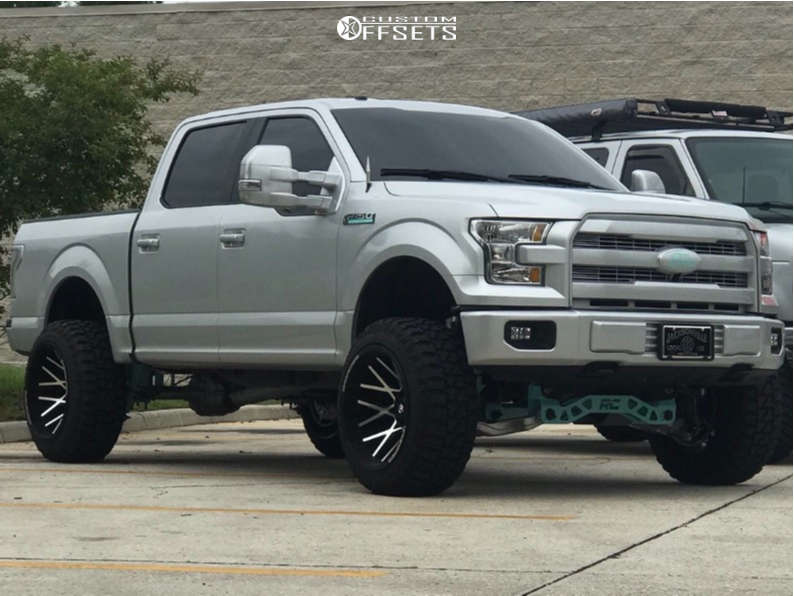 2017 Ford F-150 with 22x14 -76 Dropstars 654mb and 35/12.5R22 Fury ...