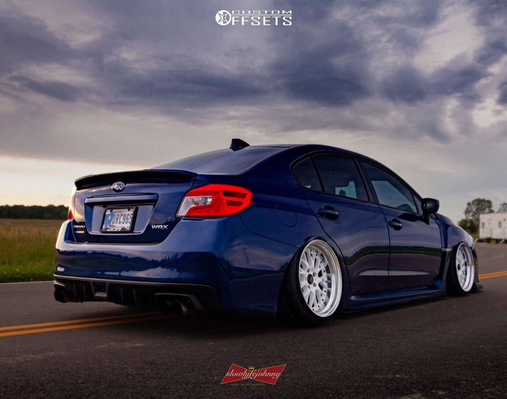 2017 Subaru WRX with 18x10.5 15 Weds ERM and 225/35R18 Federal 595 Evo ...