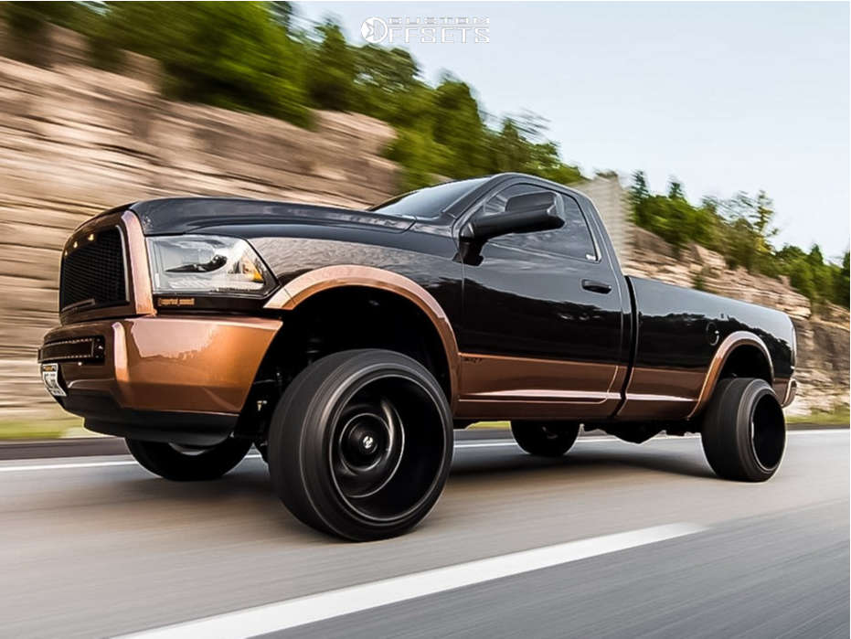 2011 Ram 2500 with 22x14 -76 Dropstars 652bm and 305/40R22 Toyo Tires ...