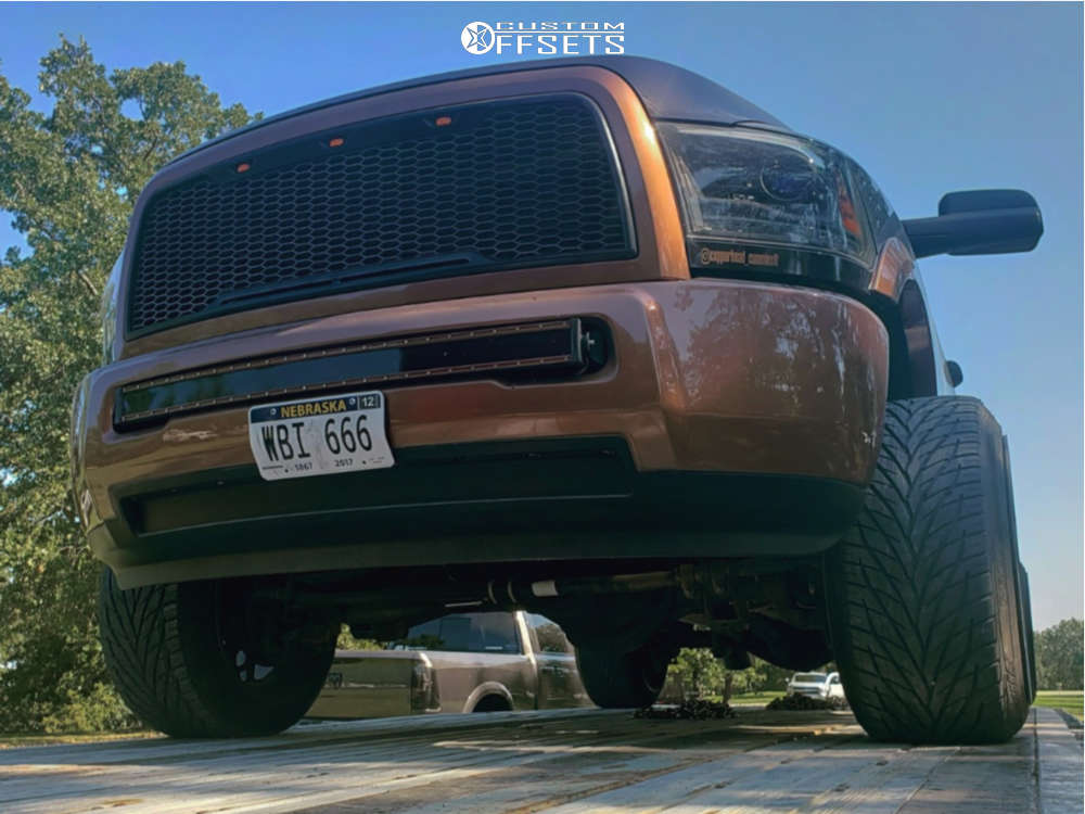 2011 Ram 2500 with 22x14 -76 Dropstars 652bm and 305/40R22 Toyo Tires ...
