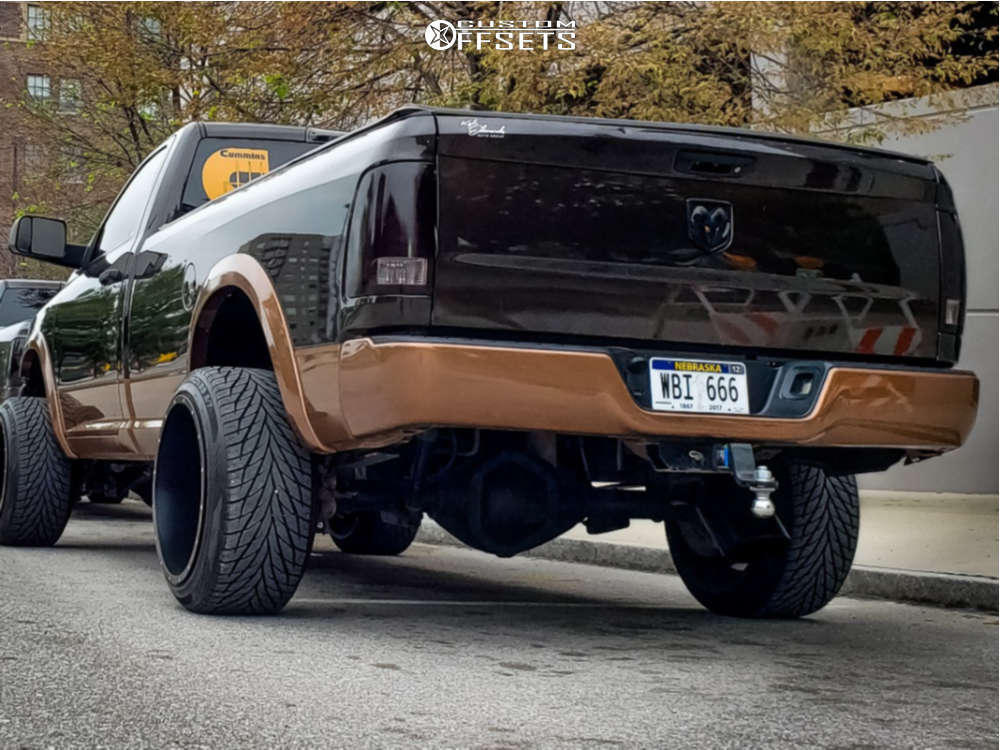 2011 Ram 2500 with 22x14 -76 Dropstars 652bm and 305/40R22 Toyo Tires ...