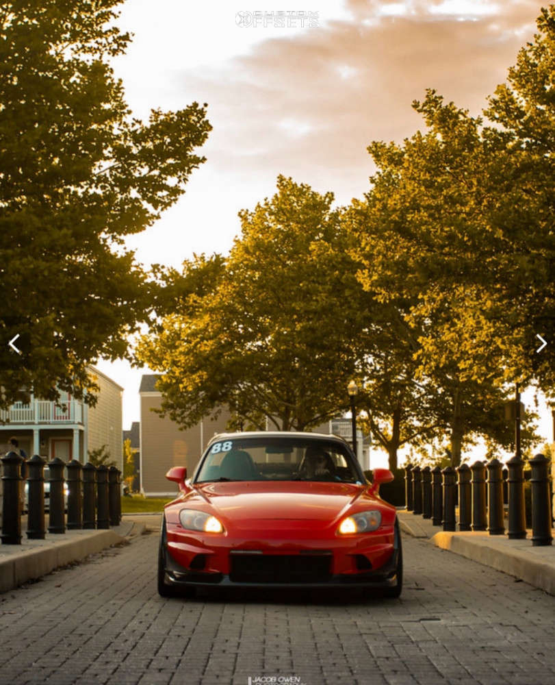 2006 Honda S2000 with 18x10 35 Advan Racing RZII and 275/35R18 Hankook ...