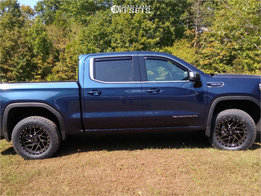 2019 GMC Sierra 1500 with 20x9 Moto Metal Mo985 and 275/55R20 Toyo ...