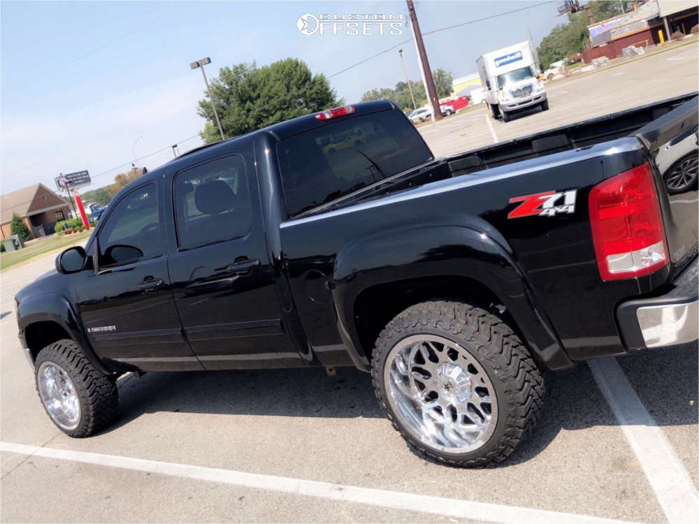 2009 GMC Sierra 1500 with 22x12 -44 RBP 73r and 33/12.5R22 Atturo Trail ...