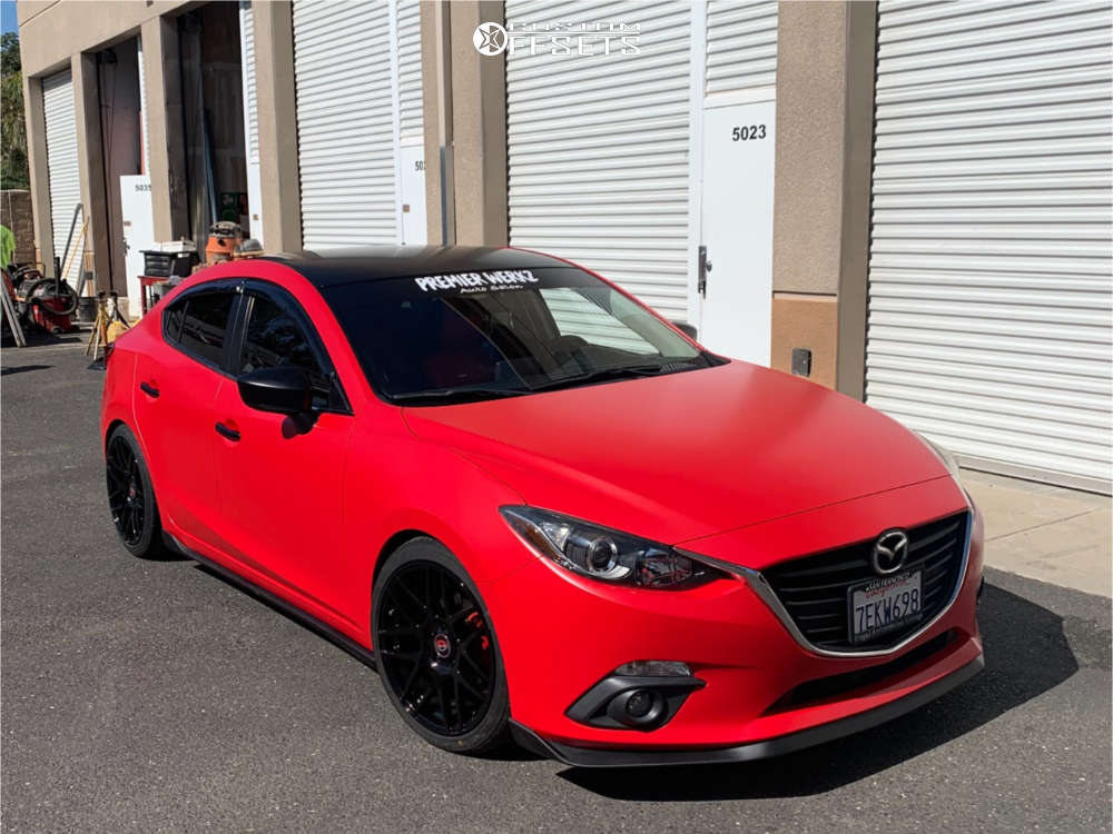 Mazdaspeed 3 Black Rims
