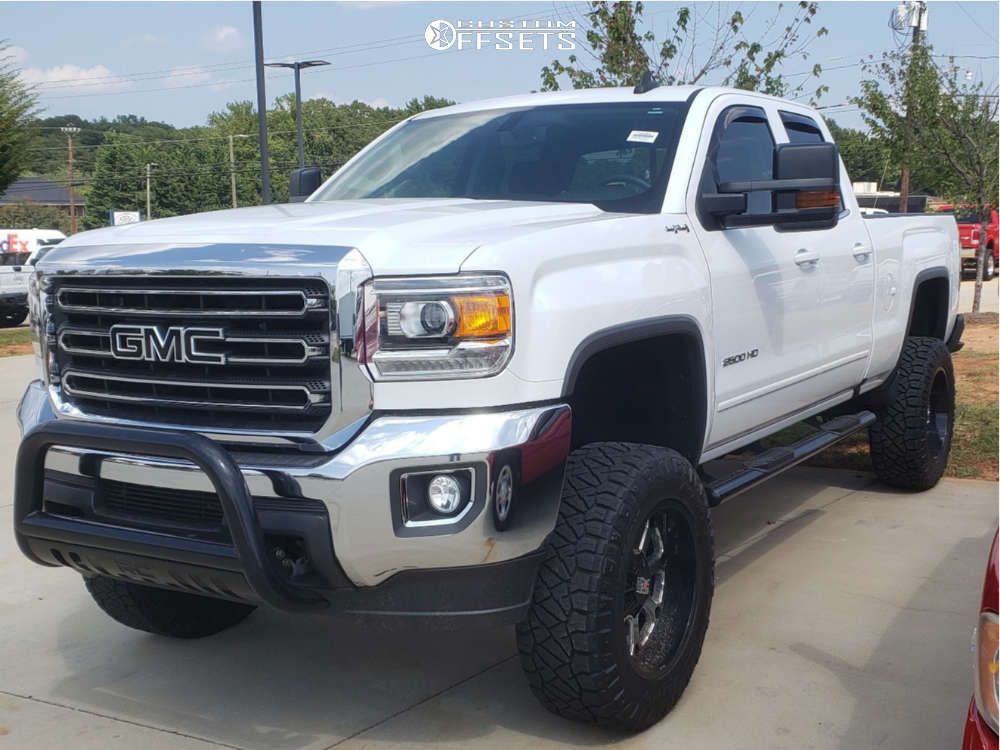 2016 GMC Sierra 2500 HD with 20x10 -24 XD Xd825 and 35/11.5R20 Nitto ...