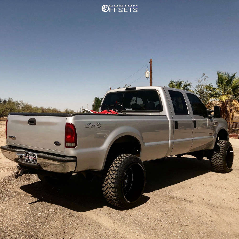 2005 Ford F-350 Super Duty with 24x14 -76 Dropstars 655bm and 35/12 ...