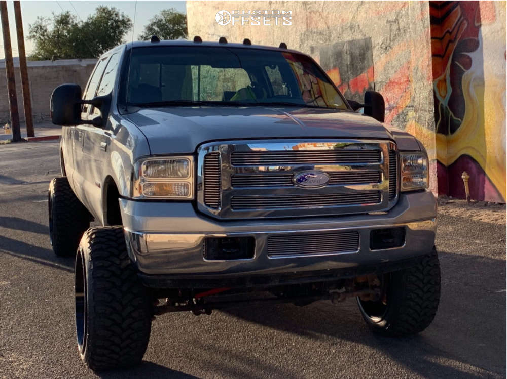 2005 Ford F-350 Super Duty with 24x14 -76 Dropstars 655bm and 35/12 ...
