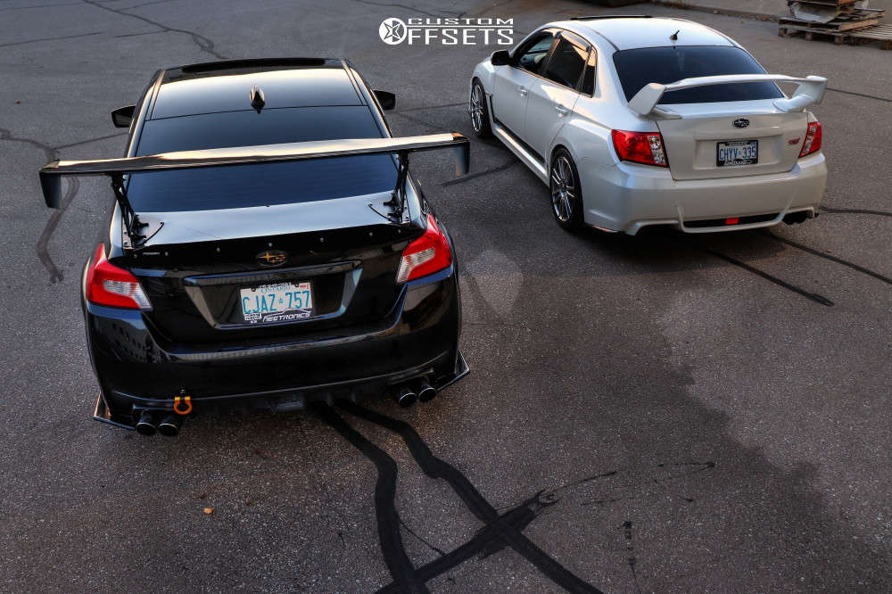 2017 Subaru WRX with 18x9.5 38 Rota Mxr and 265/35R18 Antares Ingens A1 ...