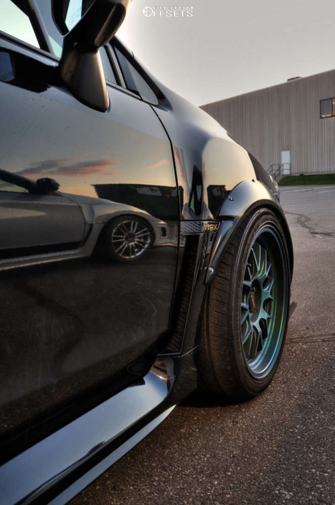 2017 Subaru WRX with 18x9.5 38 Rota Mxr and 265/35R18 Antares Ingens A1 ...