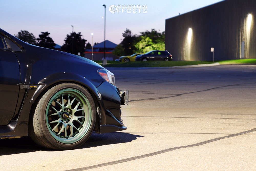 2017 Subaru WRX with 18x9.5 38 Rota Mxr and 265/35R18 Antares Ingens A1 ...