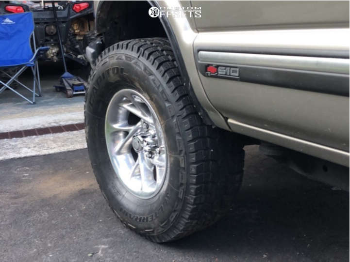 1999 Chevrolet S10 with 15x7 0 American Racing Nitro and 31/10.5R15 ...