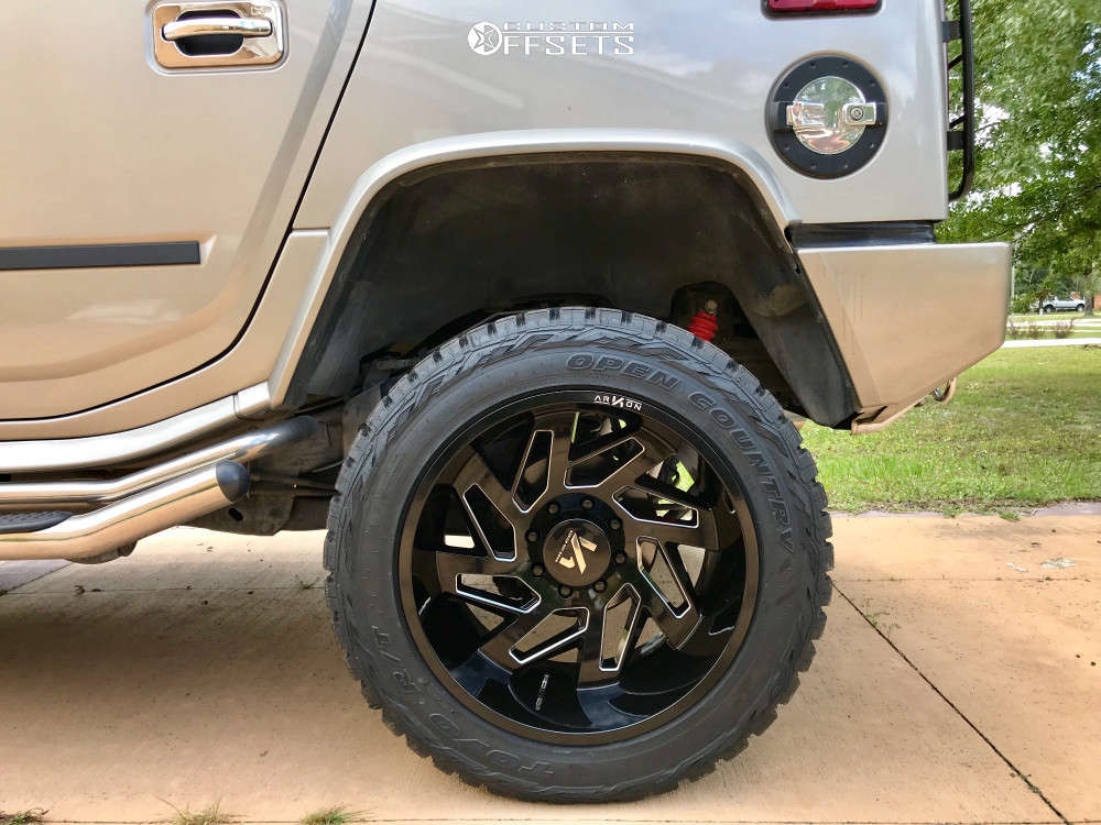 2005 HUMMER H2 with 22x12 -51 ARKON OFF-ROAD Cleopatra and 35/12.5R22 ...
