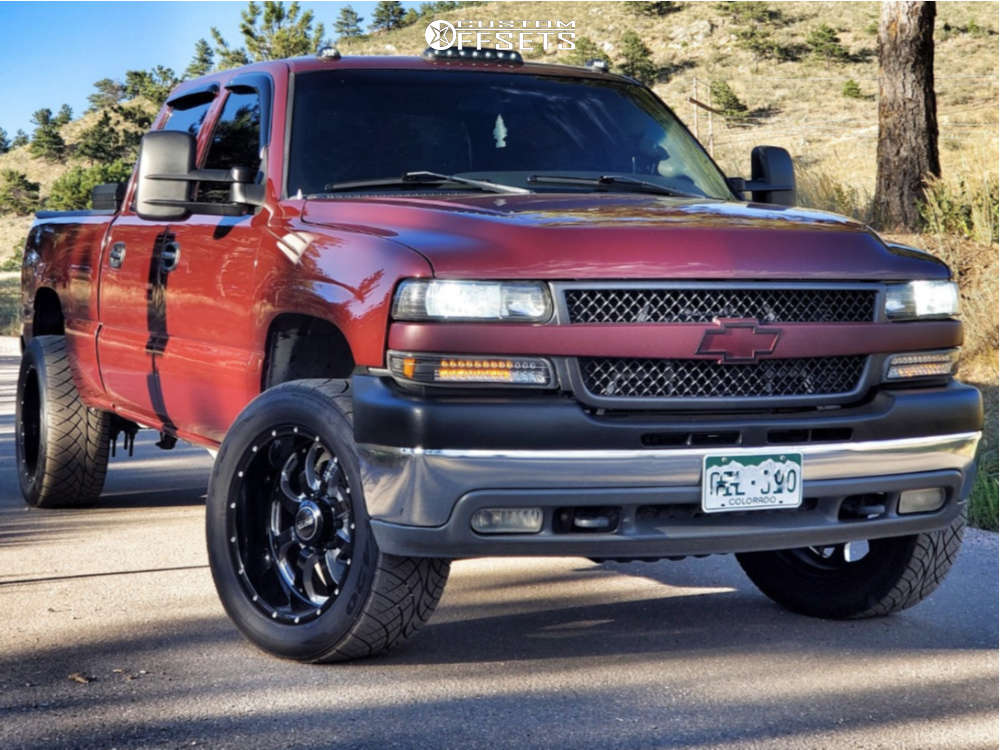 2002 Chevrolet Silverado 2500 HD with 20x10 -19 Sota Novakane and 305 ...