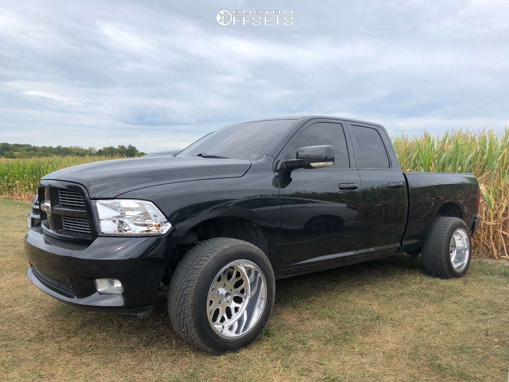 2011 Ram 1500 with 20x12 -44 Fuel Forged Ff19 and 305/50R20 Toyo Tires ...