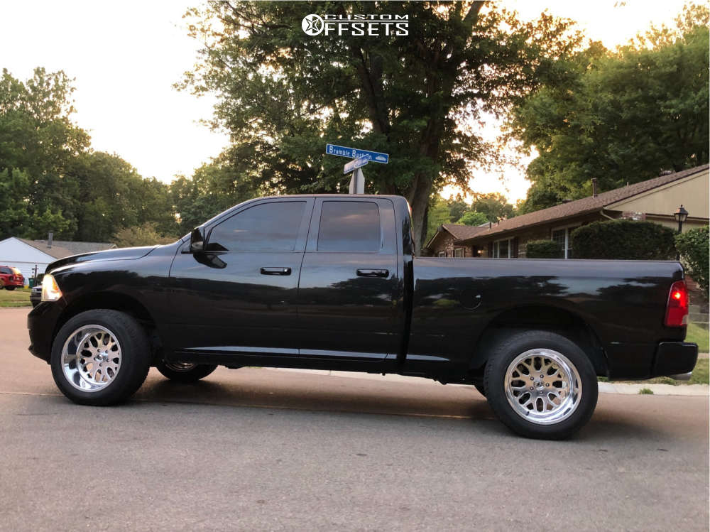 2011 Ram 1500 with 20x12 -44 Fuel Forged Ff19 and 305/50R20 Toyo Tires ...