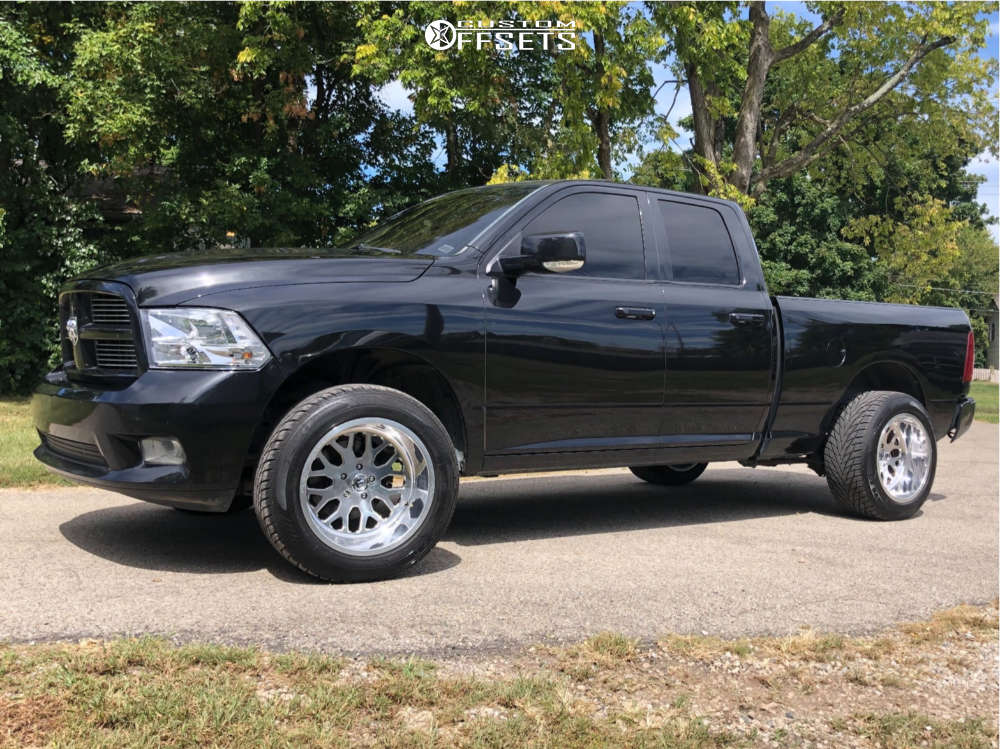 2011 Ram 1500 with 20x12 -44 Fuel Forged Ff19 and 305/50R20 Toyo Tires ...