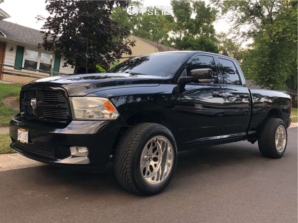 2011 Ram 1500 with 20x12 -44 Fuel Forged Ff19 and 305/50R20 Toyo Tires ...
