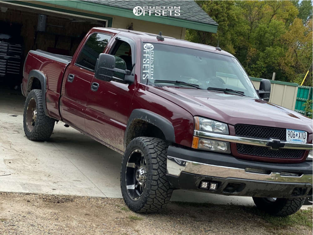 2003 Chevrolet Silverado 1500 HD with 20x10 -18 XD Spy and 275/55R20 ...