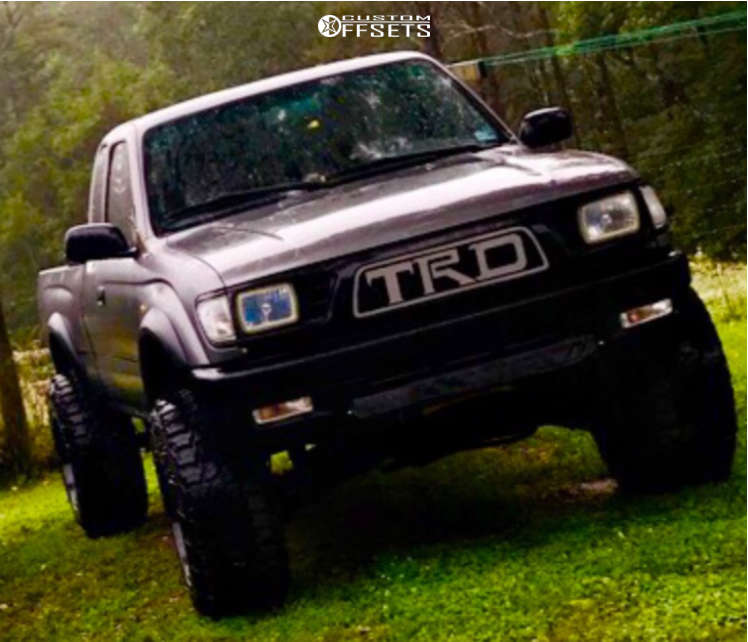 1996 Toyota Tacoma with 18x12 -44 Fuel Maverick and 33/12.5R18 ...