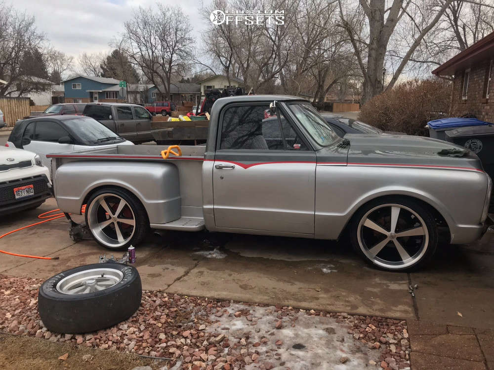 1967 Chevrolet C10 with 22x9 15 American Racing Nova and 285/45R22 ...