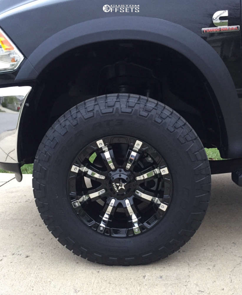 2018 Ram 2500 with 18x10 -12 RBP 94R and 295/70R18 Cooper Discoverer ...