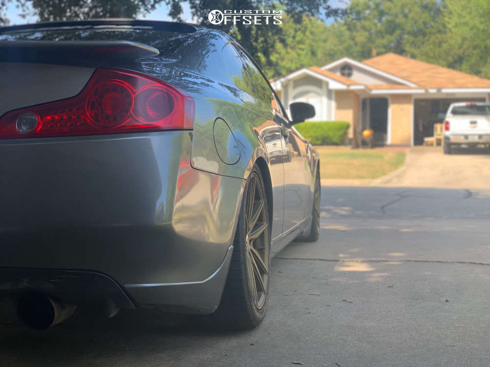 2004 INFINITI G35 with 19x9.5 35 Neoz 5018 and 225/40R19 Nitto Motivo ...