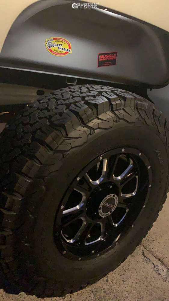 2011 Chevrolet Silverado 1500 with 17x8.5 Vision Fury and 33/10.5R17 ...