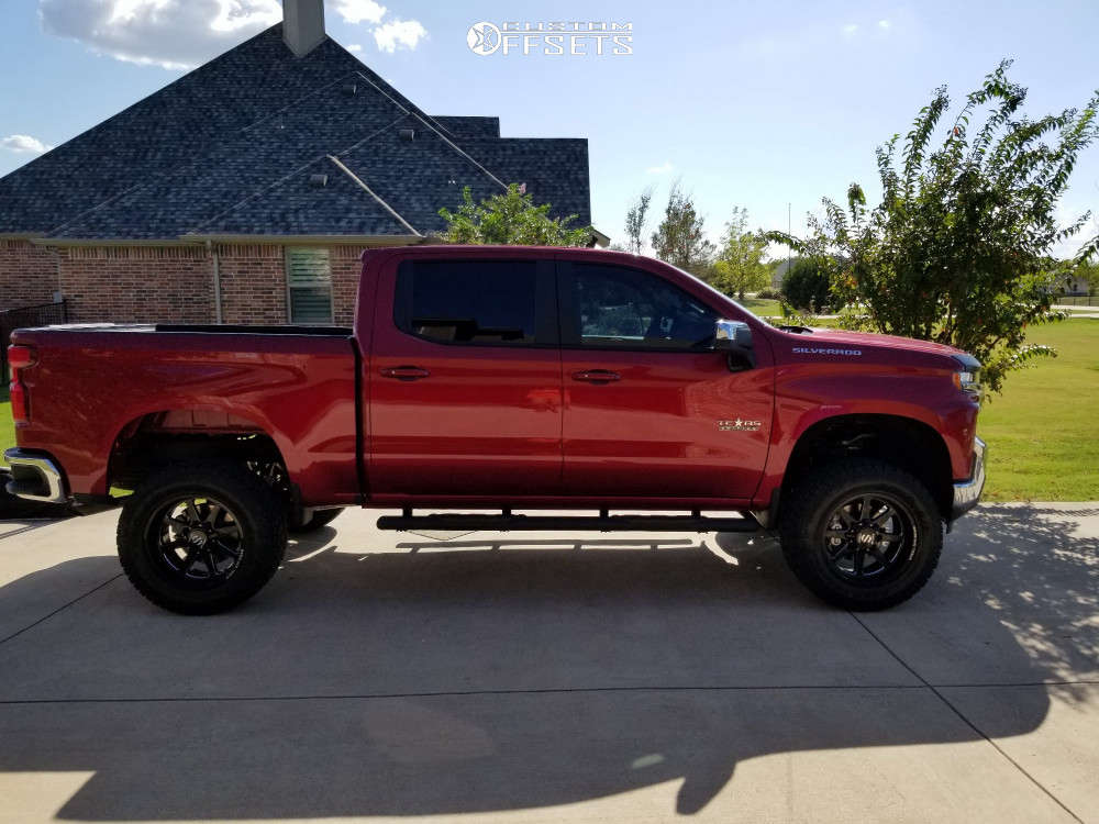 2019 Chevrolet Silverado 1500 with 20x10 -12 Steel Off-Road Bulip and ...