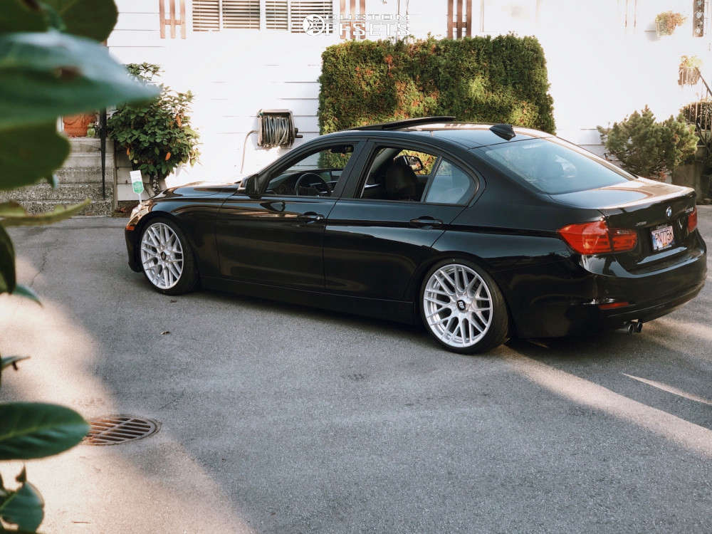 2013 BMW 328i XDrive with 19x8.5 35 Rotiform Rse and 235/35R19 ...