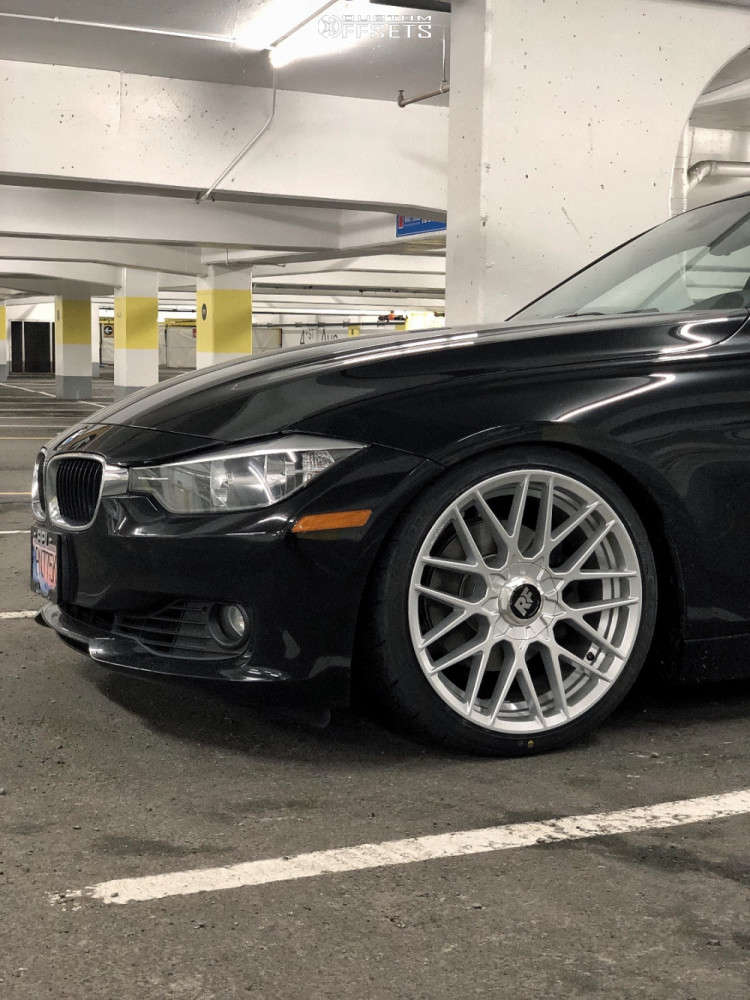 2013 BMW 328i XDrive with 19x8.5 35 Rotiform Rse and 235/35R19 ...