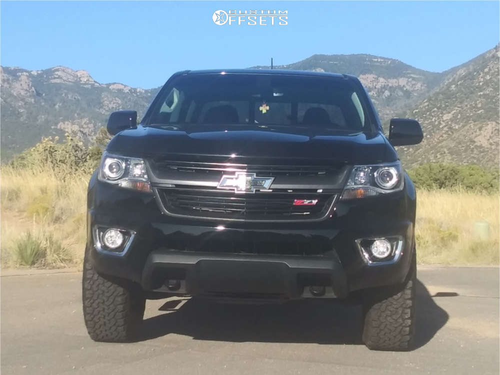 2018 Chevrolet Colorado with 17x9 0 Black Rhino Sierra and 265/70R17 ...