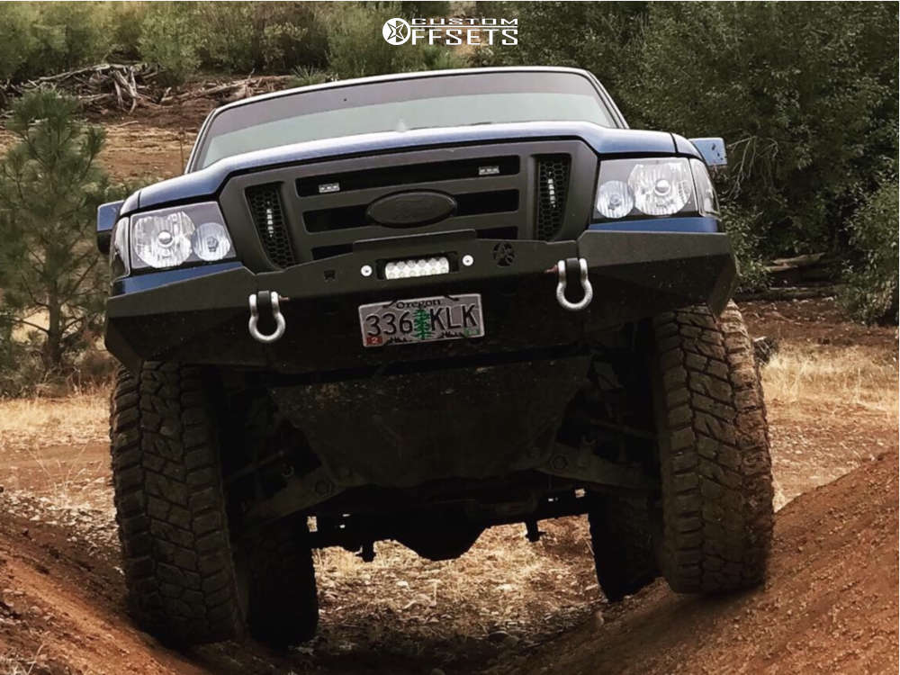 2009 Ford Ranger with 16x8 0 Raceline Assault and 33/12.5R16 Back ...