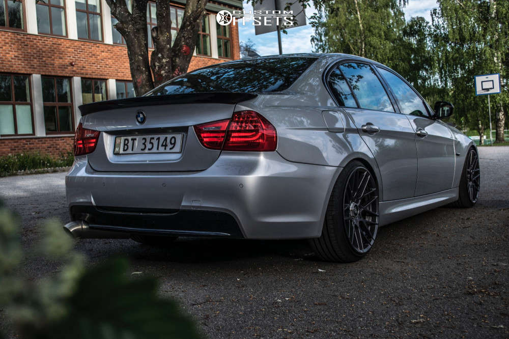 2011 BMW 3 Series with 19x8.5 40 Rotiform Rse and 215/35R19 Star ...