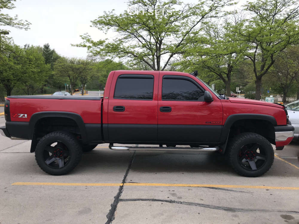 2005 Chevrolet Silverado 1500 with 20x10 -25 Dropstars 648bb and 305 ...